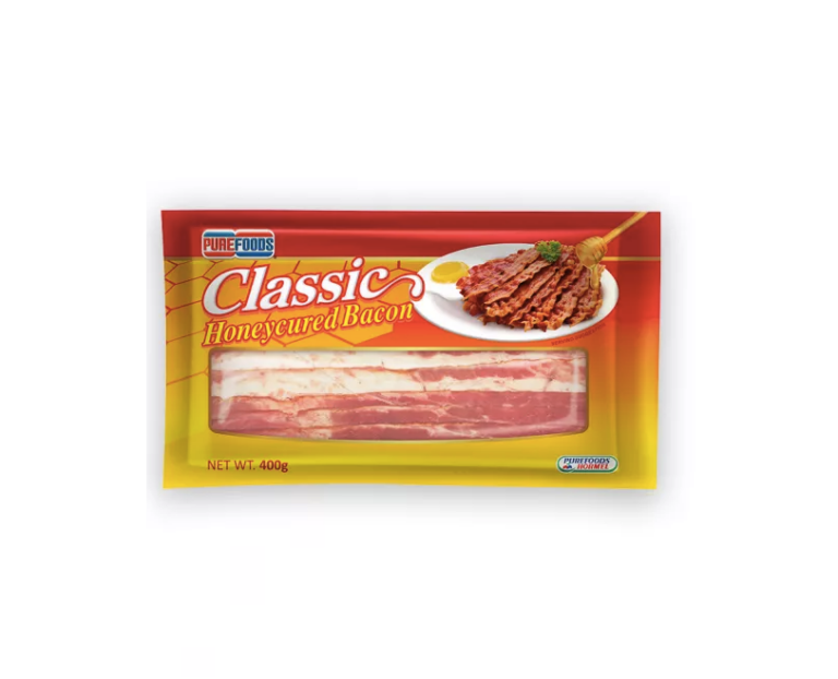 PUREFOODS HONEY CURED BACON SLICED 400G - Iloilo Supermart Online- Aton ...