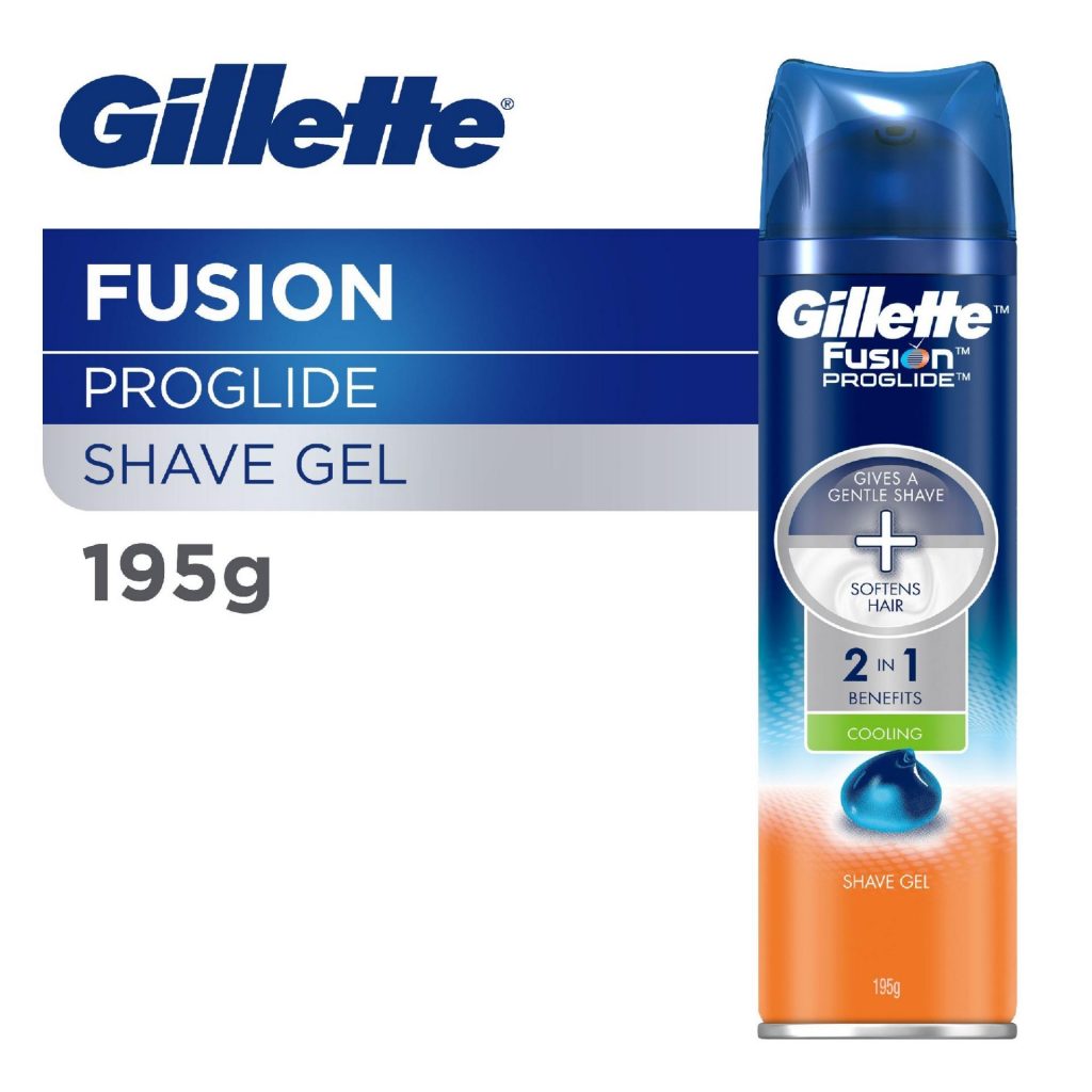 GILLETE FUSION PRO GLIDE COOLING SHAVE GEL 195G - Iloilo Supermart ...