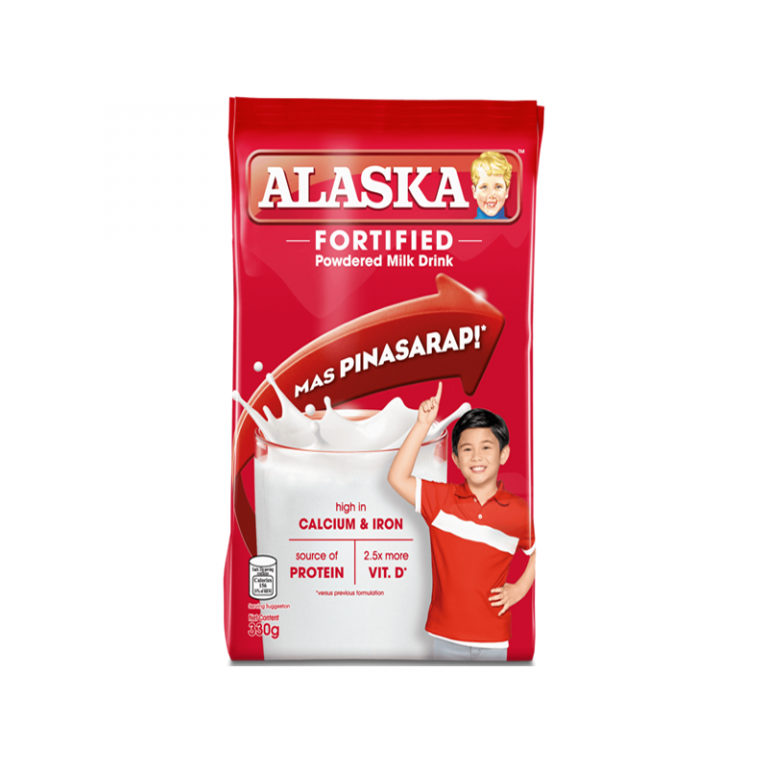 ALASKA FORTIFIED POWDERED MILK DRINK 300G - Iloilo Supermart Online ...