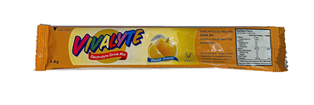 VIVALYTE ORANGE 4.6G SACHET - Iloilo Supermart Online- Aton Guid ini!