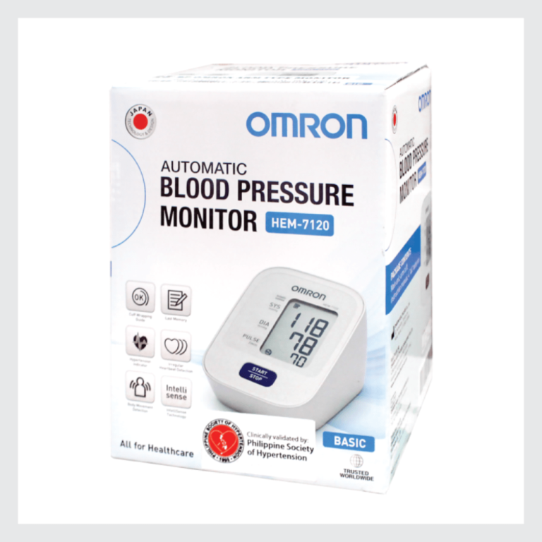 DIGITAL BLOOD PRESSURE MONITOR - OMRON HEM7120 - Iloilo Supermart ...