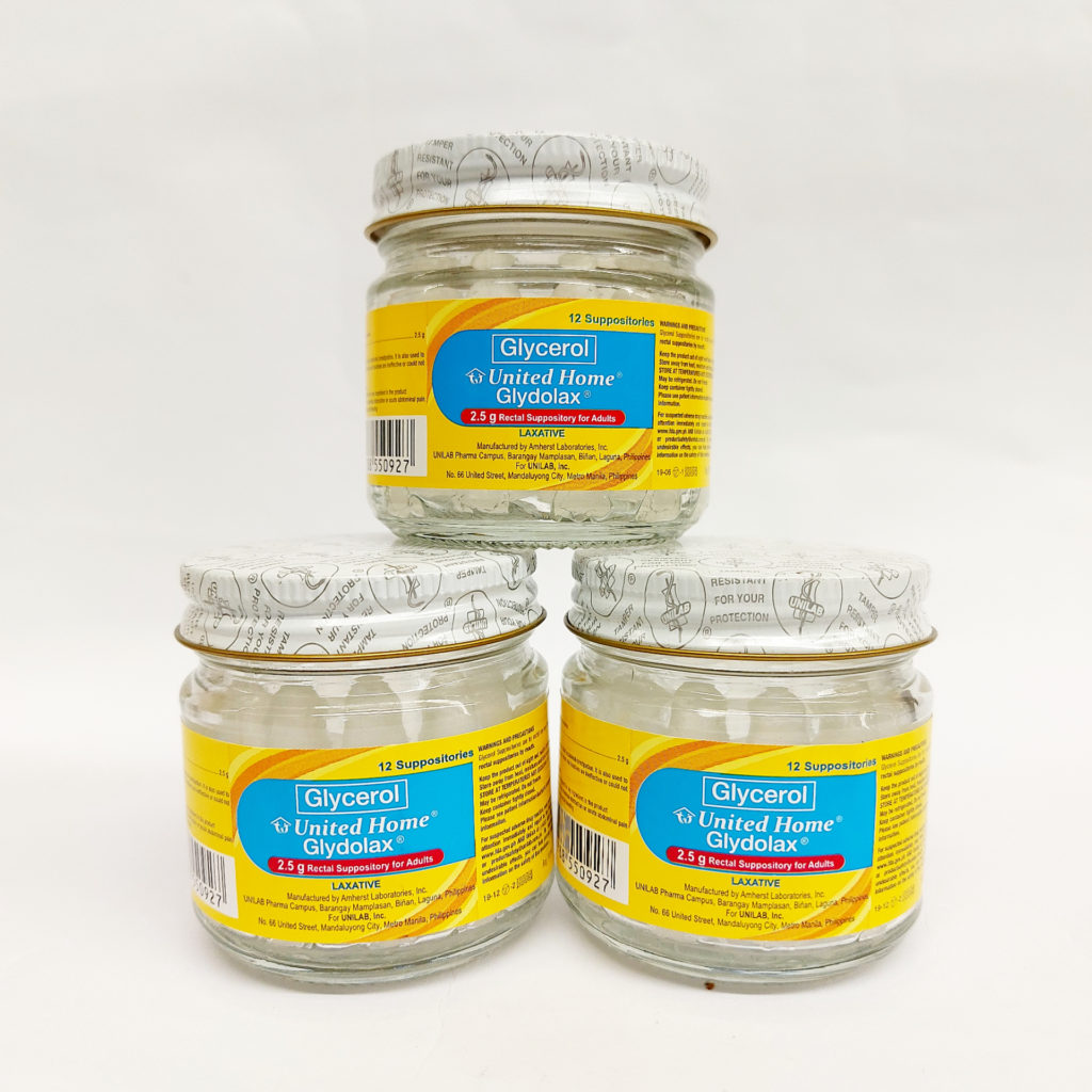 GLYDOLAX 2.5G SUPPOSITORY FOR ADULTS - Iloilo Supermart Online- Aton ...