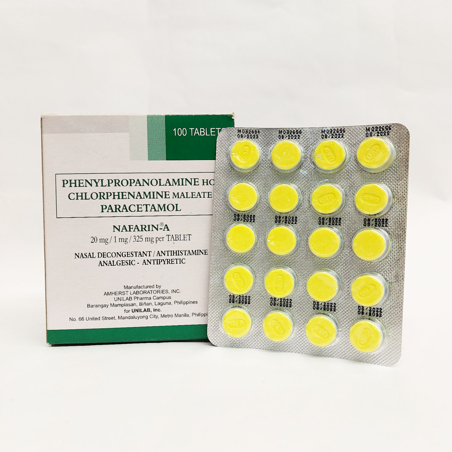 NAFARIN-A TABLETS 10'S - Iloilo Supermart Online- Aton Guid ini!