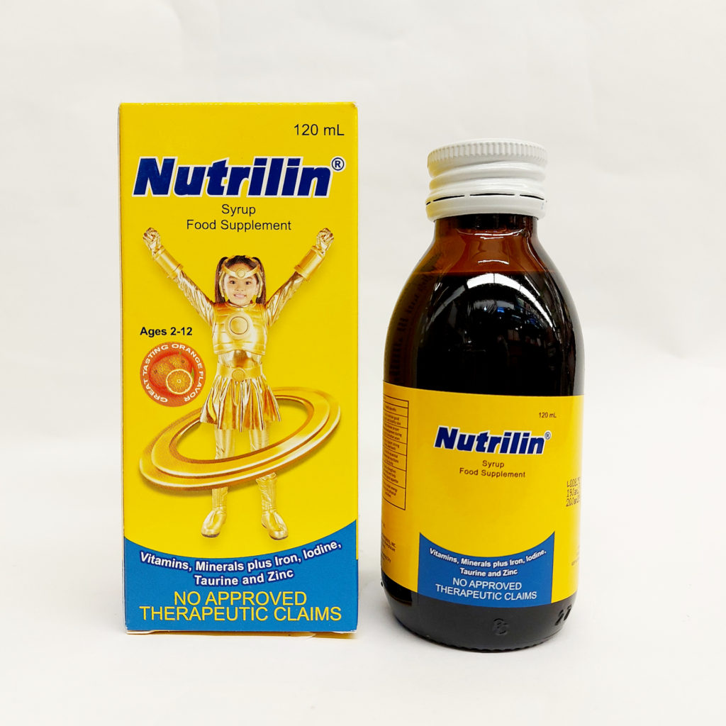 NUTRILIN SYRUP 250ML - Iloilo Supermart Online- Aton Guid ini!