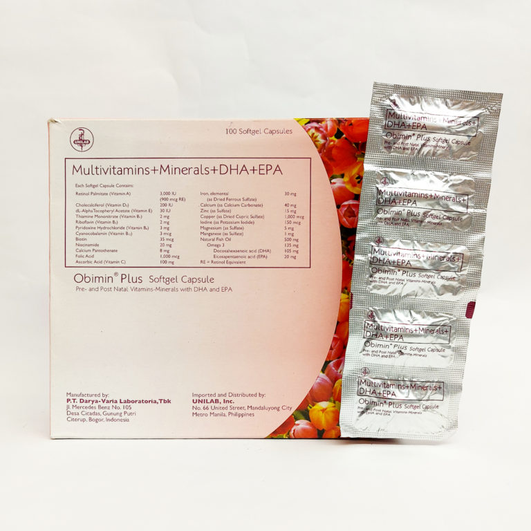 OBIMIN PLUS CAPSULE - Iloilo Supermart Online- Aton Guid ini!