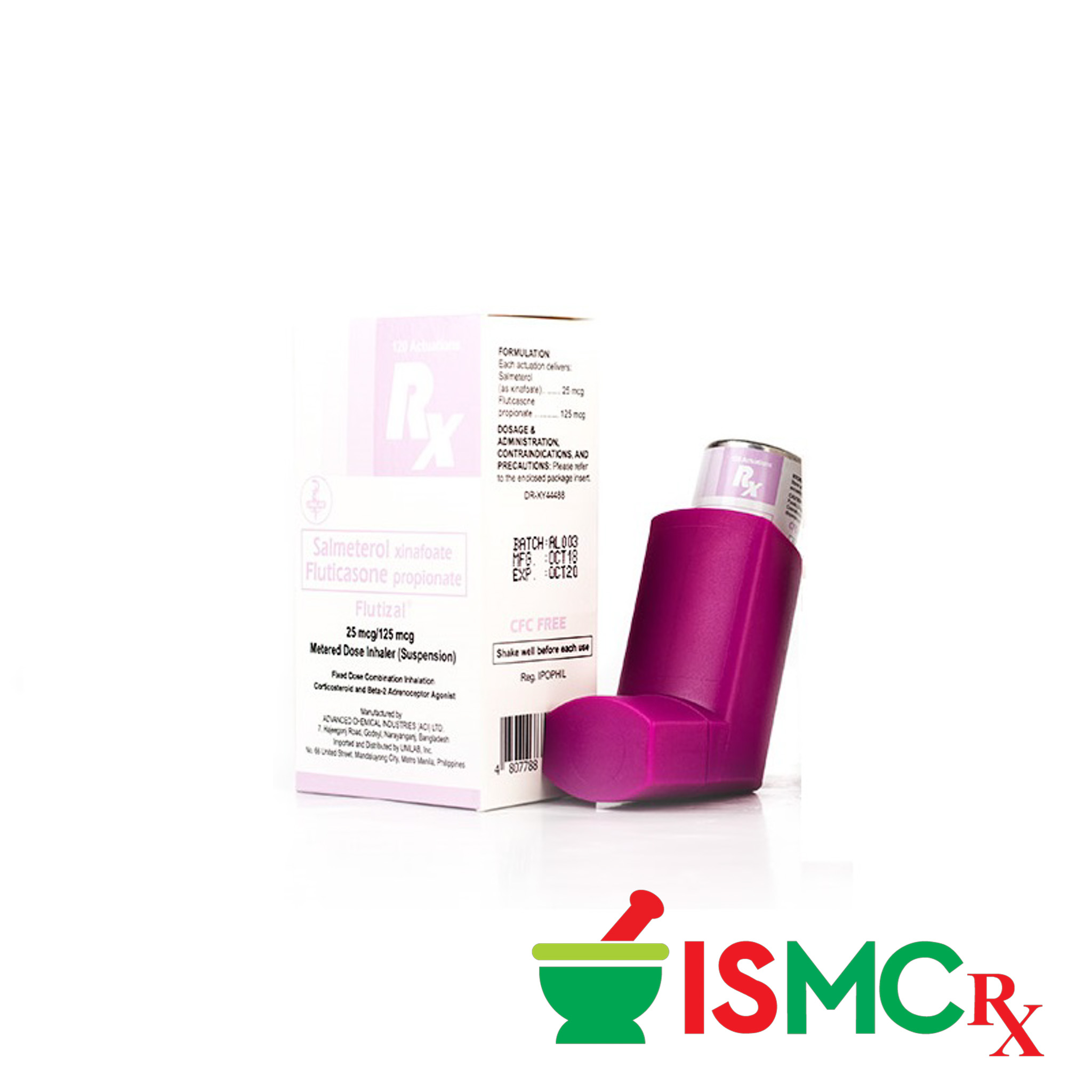 FLUTIZAL 25/125MCG INHALER - Iloilo Supermart Online- Aton Guid ini!