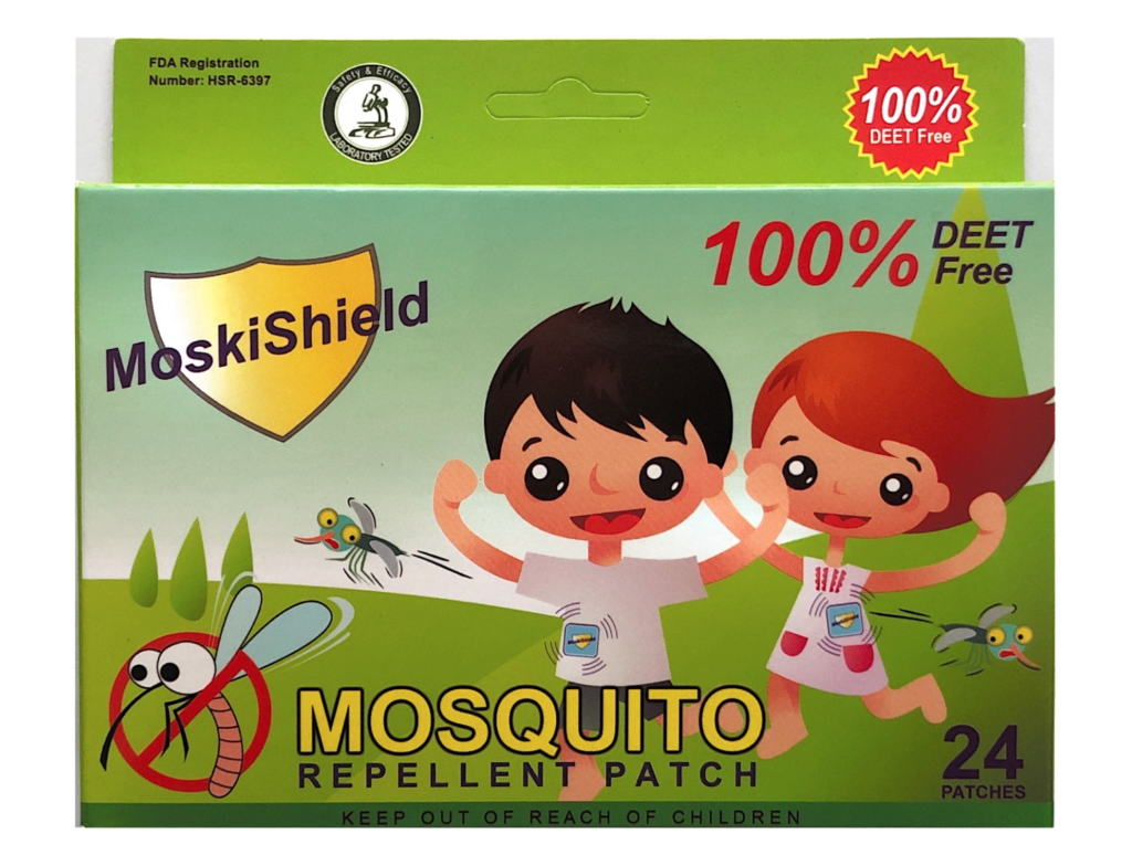 MOSKISHIELD MOSQUITO REPELLENT PATCHES 24'S - Iloilo Supermart Online ...