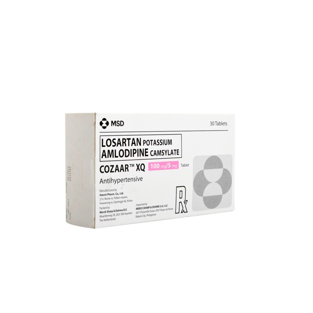 COZAAR XQ 100/5MG TABLET - Iloilo Supermart Online- Aton Guid ini!