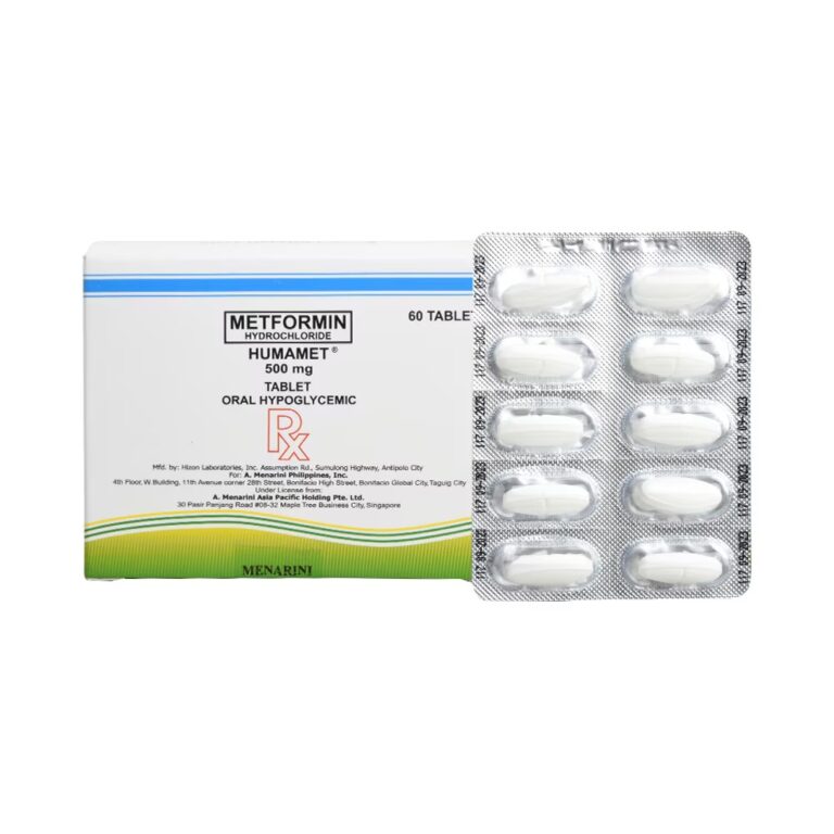 HUMAMET 500MG TABLET - Iloilo Supermart Online- Aton Guid ini!