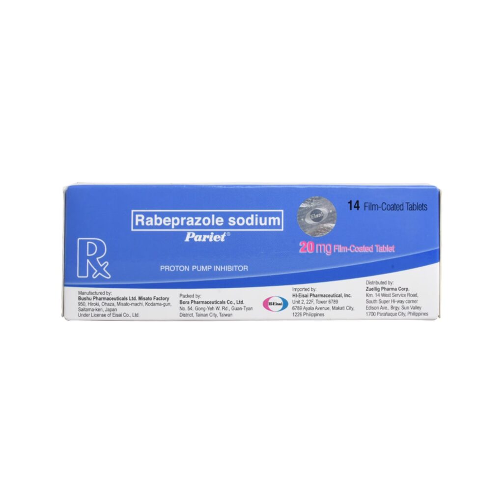 PARIET 20MG TABLET - Iloilo Supermart Online- Aton Guid ini!