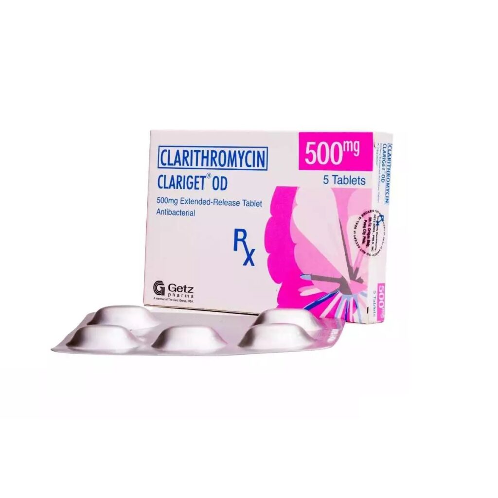 CLARIGET OD 500MG TABLET - Iloilo Supermart Online- Aton Guid ini!