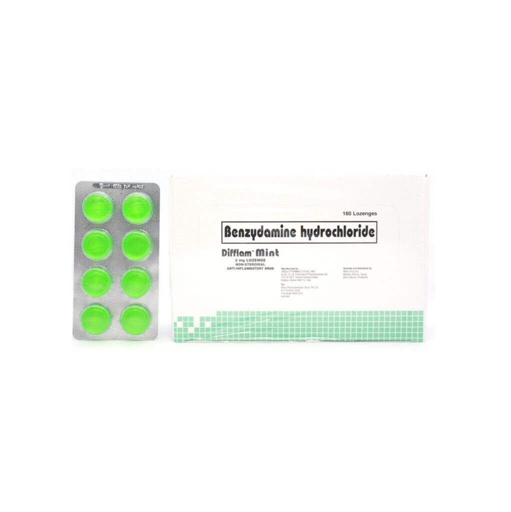 DIFFLAM LOZENGES MINT - Iloilo Supermart Online- Aton Guid ini!