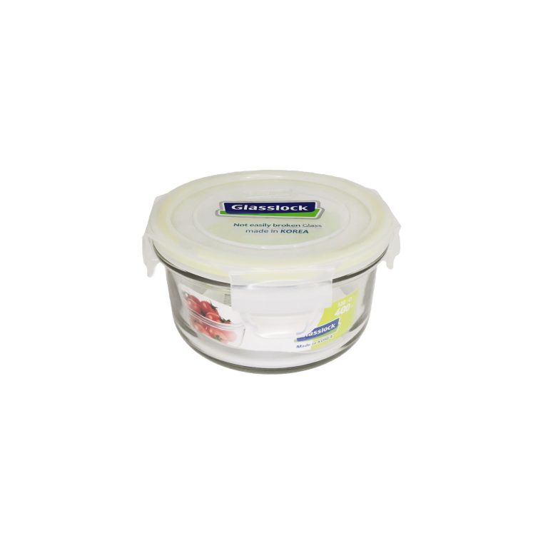 GLASSLOCK ROUND FOOD CONTAINER 400ML - Iloilo Supermart Online- Aton ...