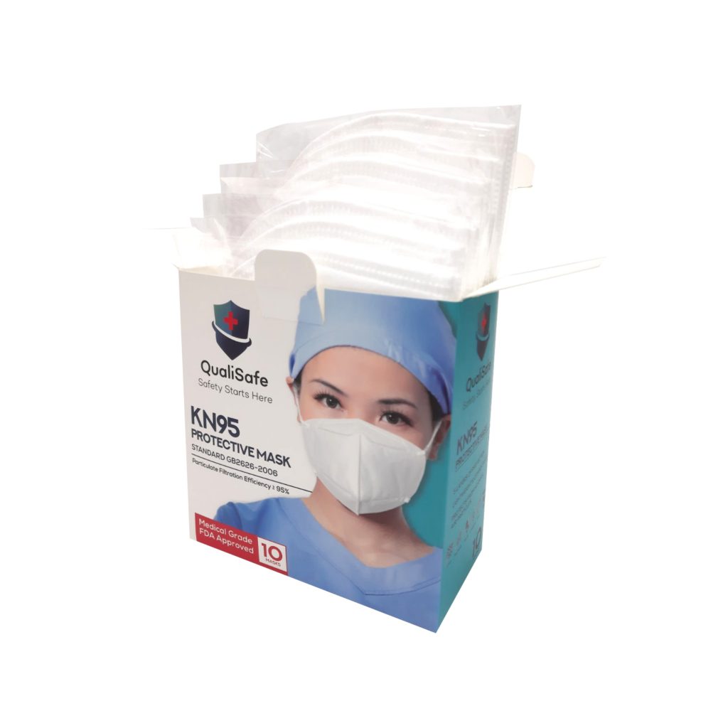 QUALISAFE KN95 FACEMASK - Iloilo Supermart Online- Aton Guid ini!