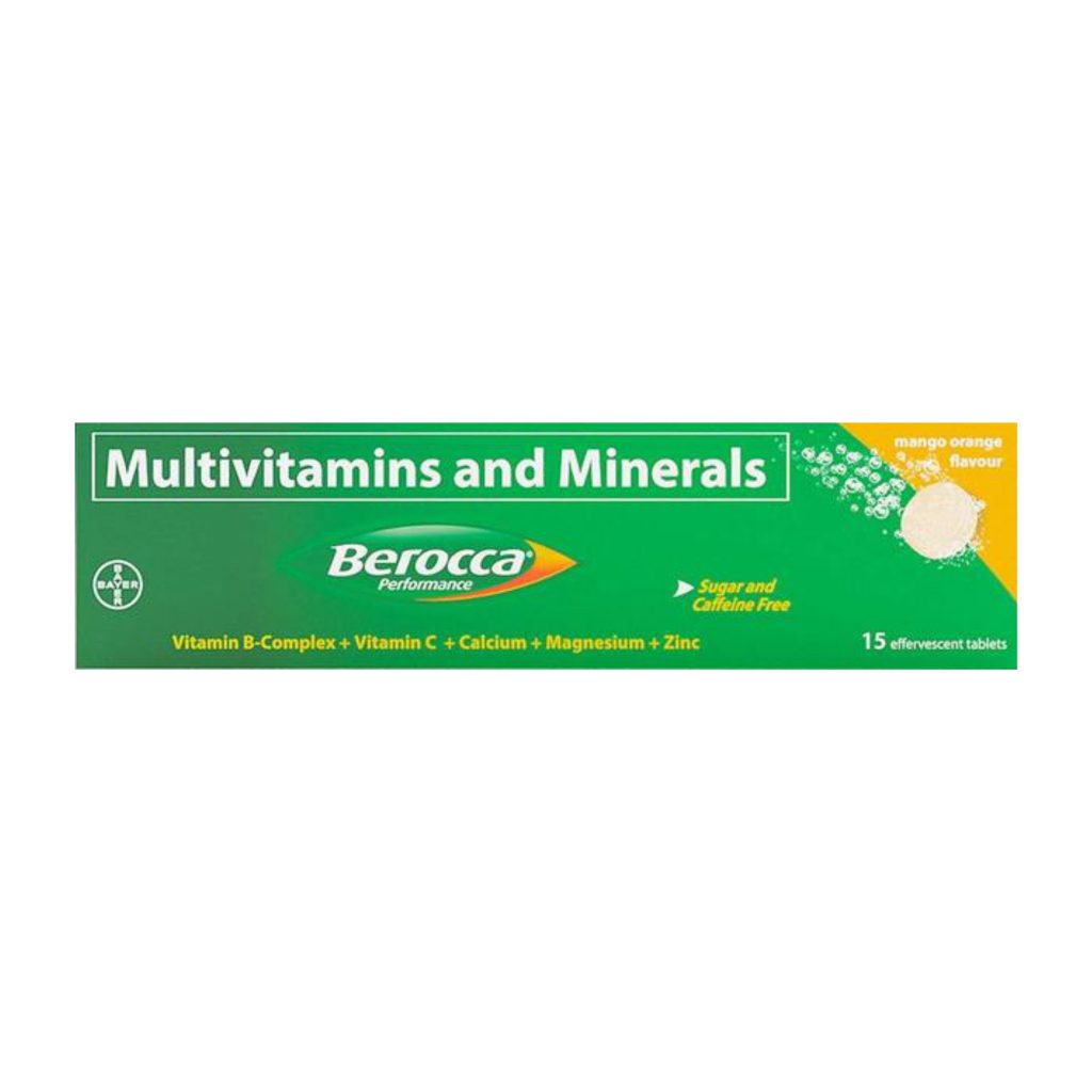 BEROCCA TABLETS MANGO ORANGE 15'S/TUBE - Iloilo Supermart Online- Aton ...