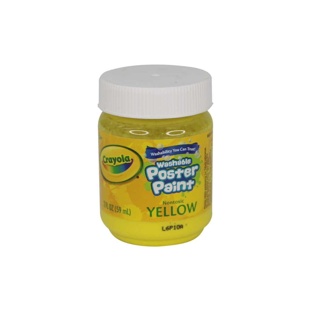 CRAYOLA POSTER PAINT-YELLOW - Iloilo Supermart Online- Aton Guid ini!