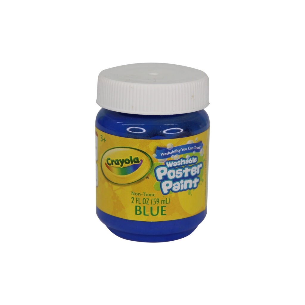 CRAYOLA POSTER PAINT-BLUE - Iloilo Supermart Online- Aton Guid ini!