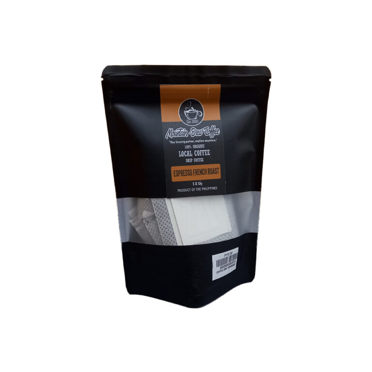 Mountain-Brew Coffee Espresso French Roast Drip Coffee 12g 5s - Iloilo ...