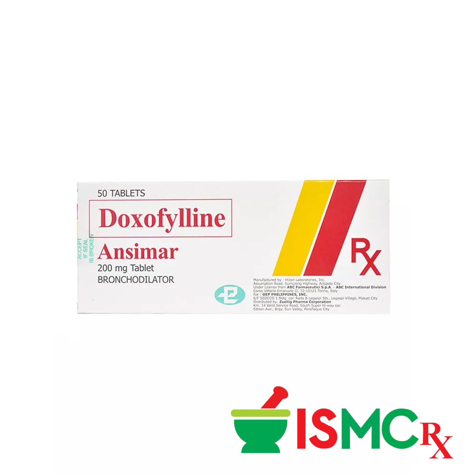 ANSIMAR 200MG TABLET - Iloilo Supermart Online- Aton Guid ini!