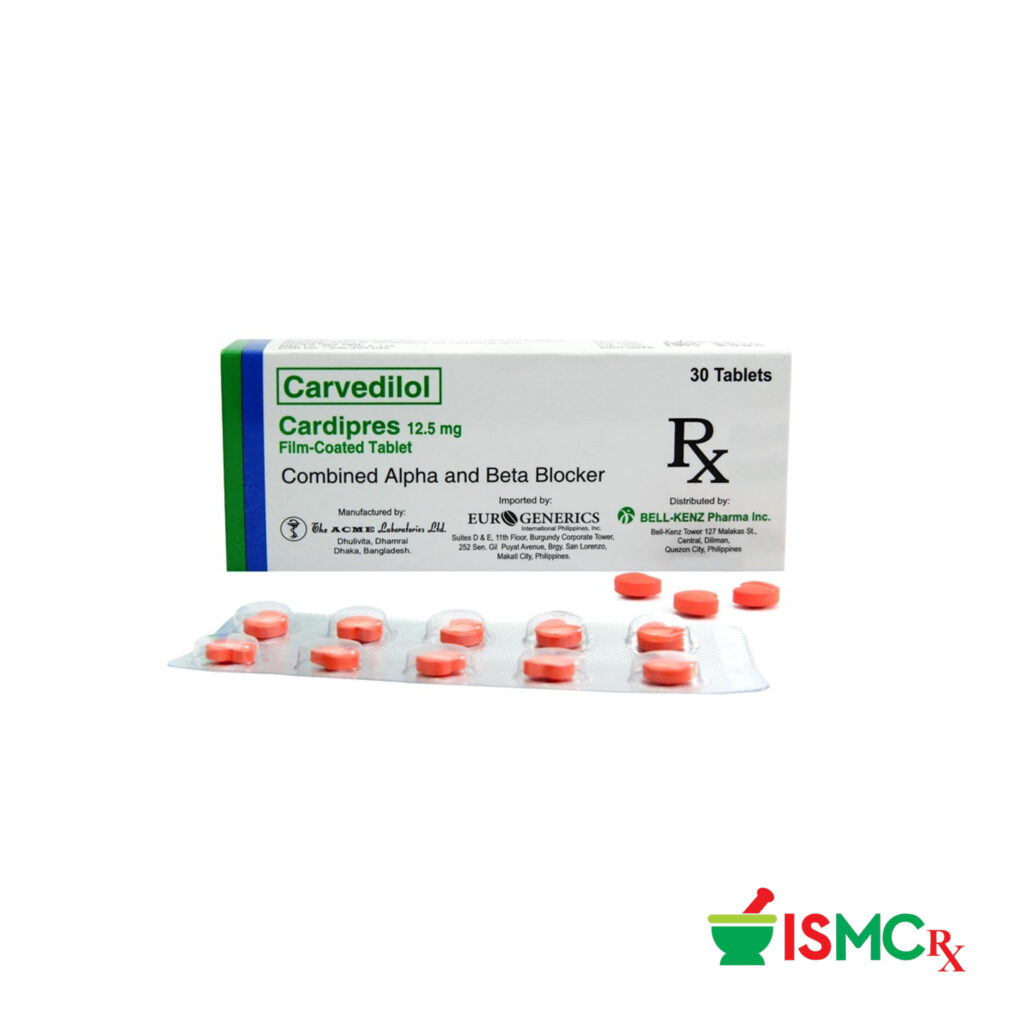 CARDIPRES 12.5MG TABLET - Iloilo Supermart Online- Aton Guid ini!