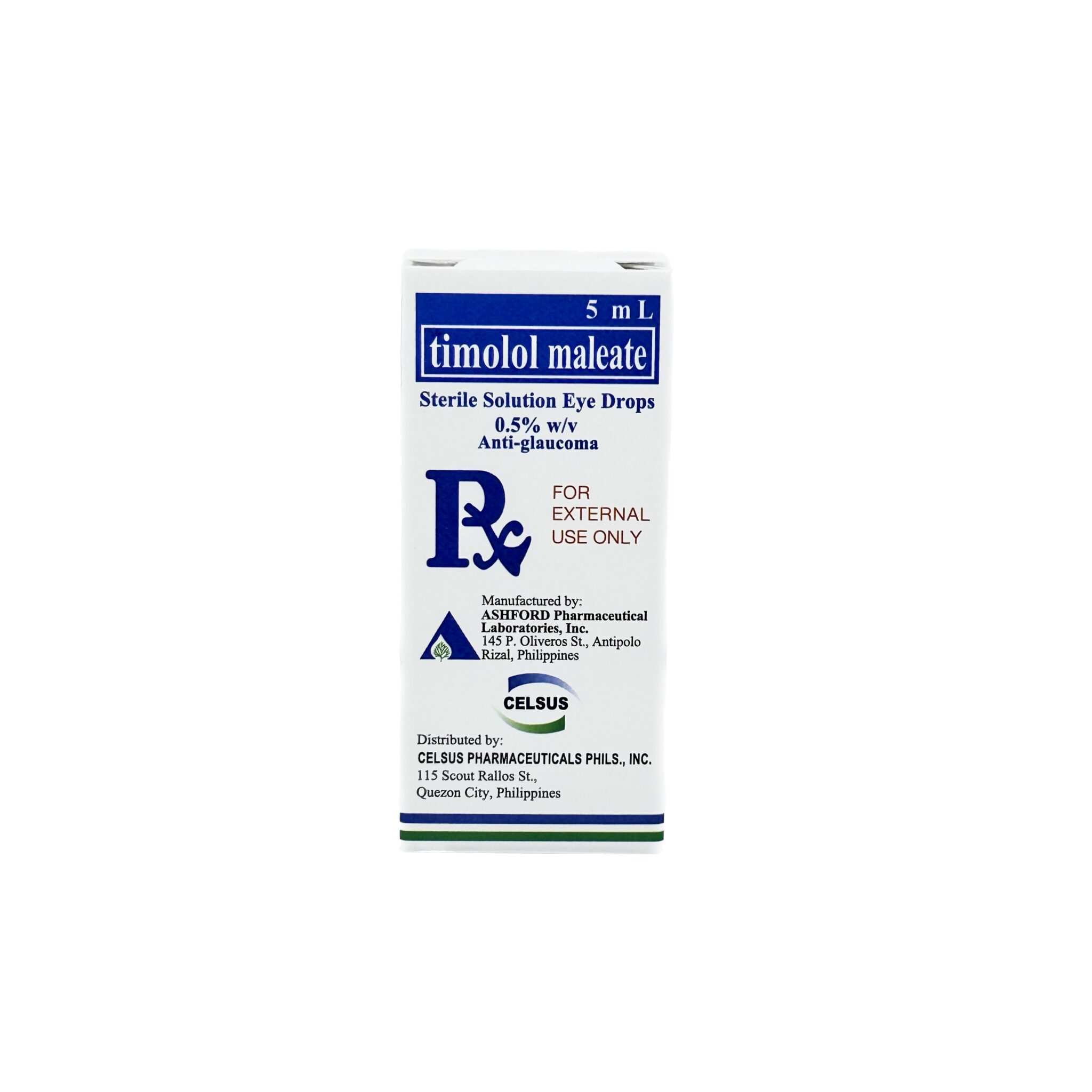 TIMOLOL EYE DROPS 5ML - Iloilo Supermart Online- Aton Guid ini!