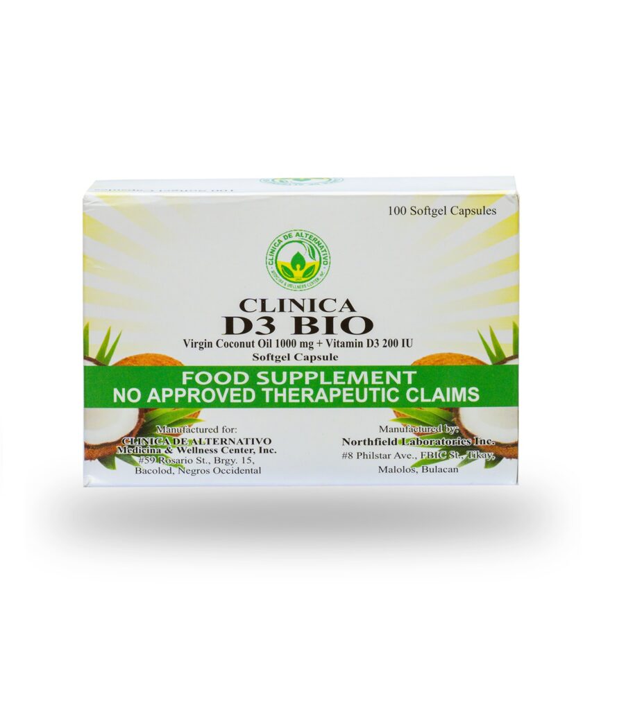 CLINICA D3 BIO SOFTGEL CAPSULE - Iloilo Supermart Online- Aton Guid ini!