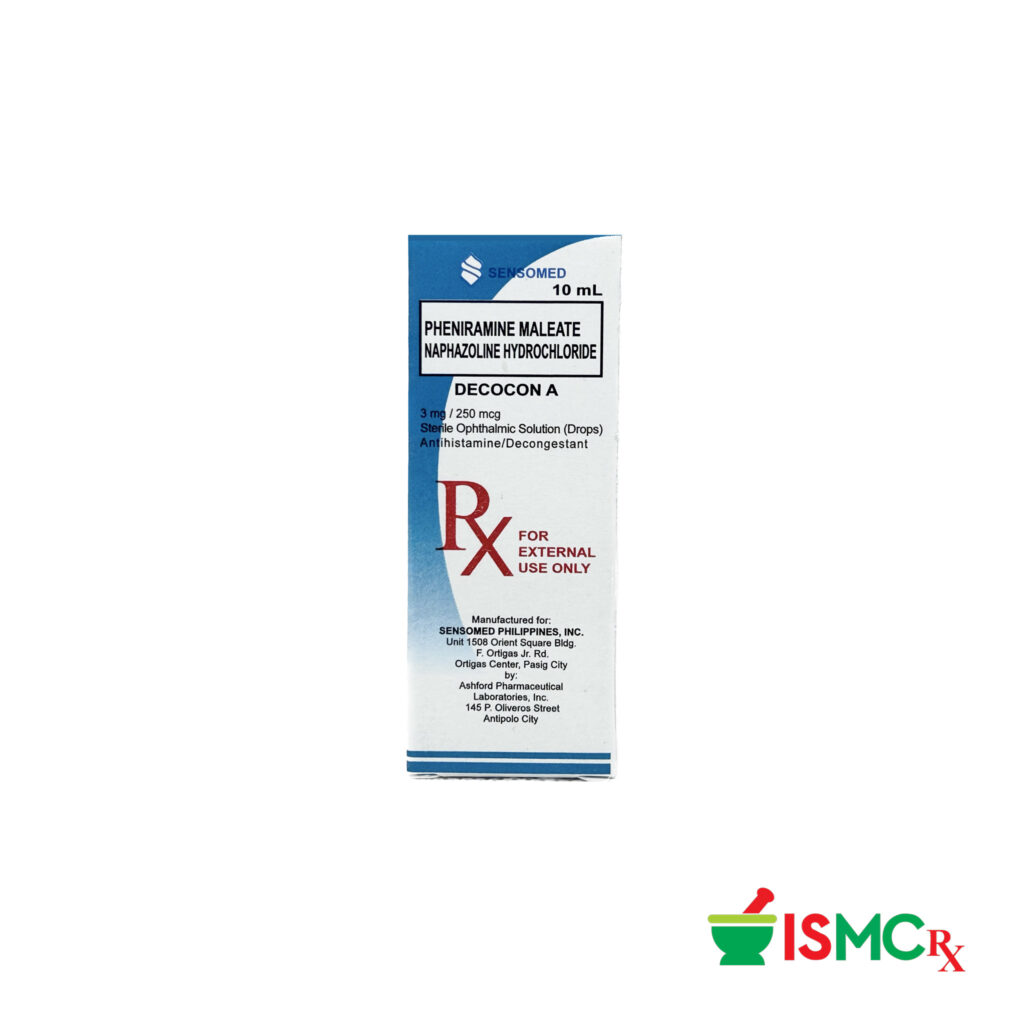 DECOCON-A EYE DROPS 10ML - Iloilo Supermart Online- Aton Guid ini!