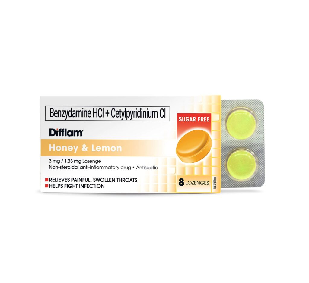 DIFFLAM LOZENGES HONEY & LEMON 8'S - Iloilo Supermart Online- Aton Guid ...