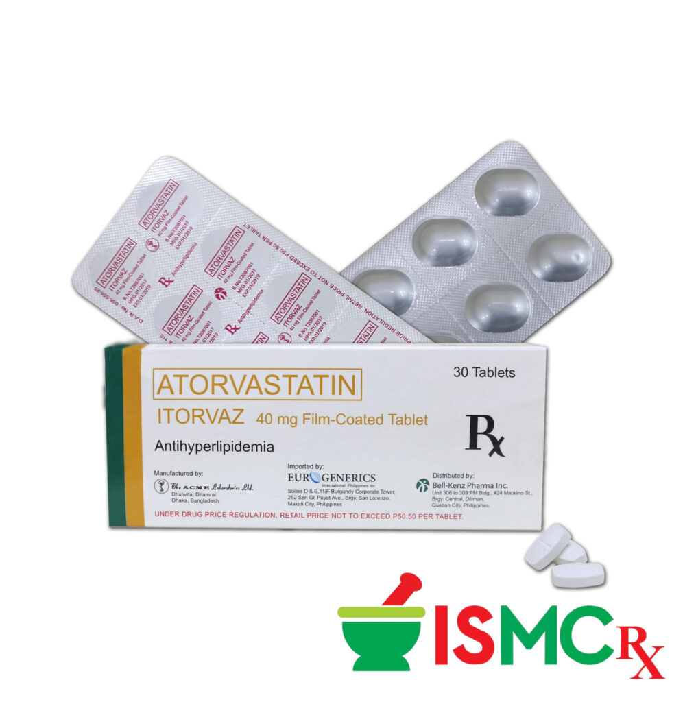 ITORVAZ 40MG TABLET - Iloilo Supermart Online- Aton Guid ini!