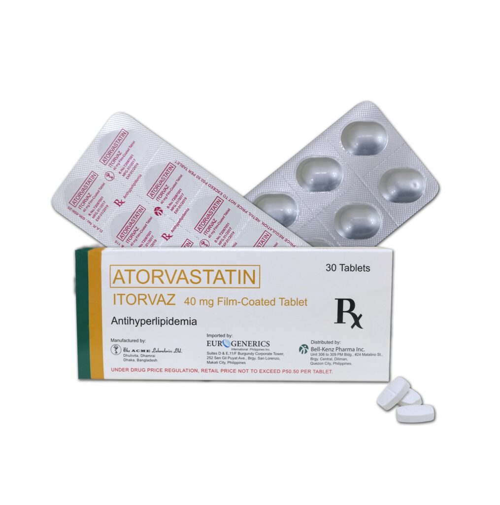 ITORVAZ 40MG TABLET - Iloilo Supermart Online- Aton Guid ini!