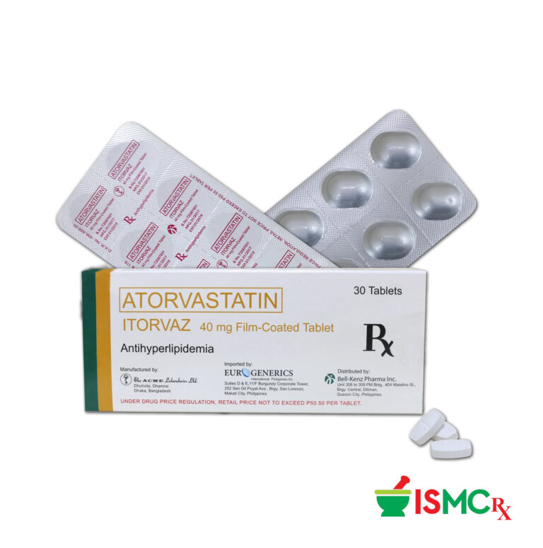 ITORVAZ 40MG TABLET - Iloilo Supermart Online- Aton Guid ini!