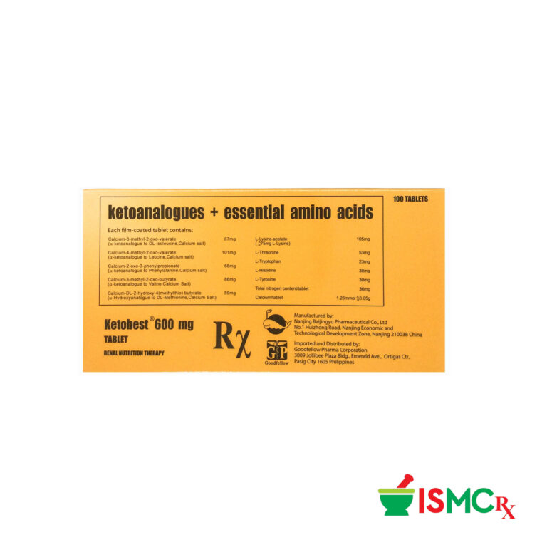 KETOBEST 600MG TABLET - Iloilo Supermart Online- Aton Guid ini!