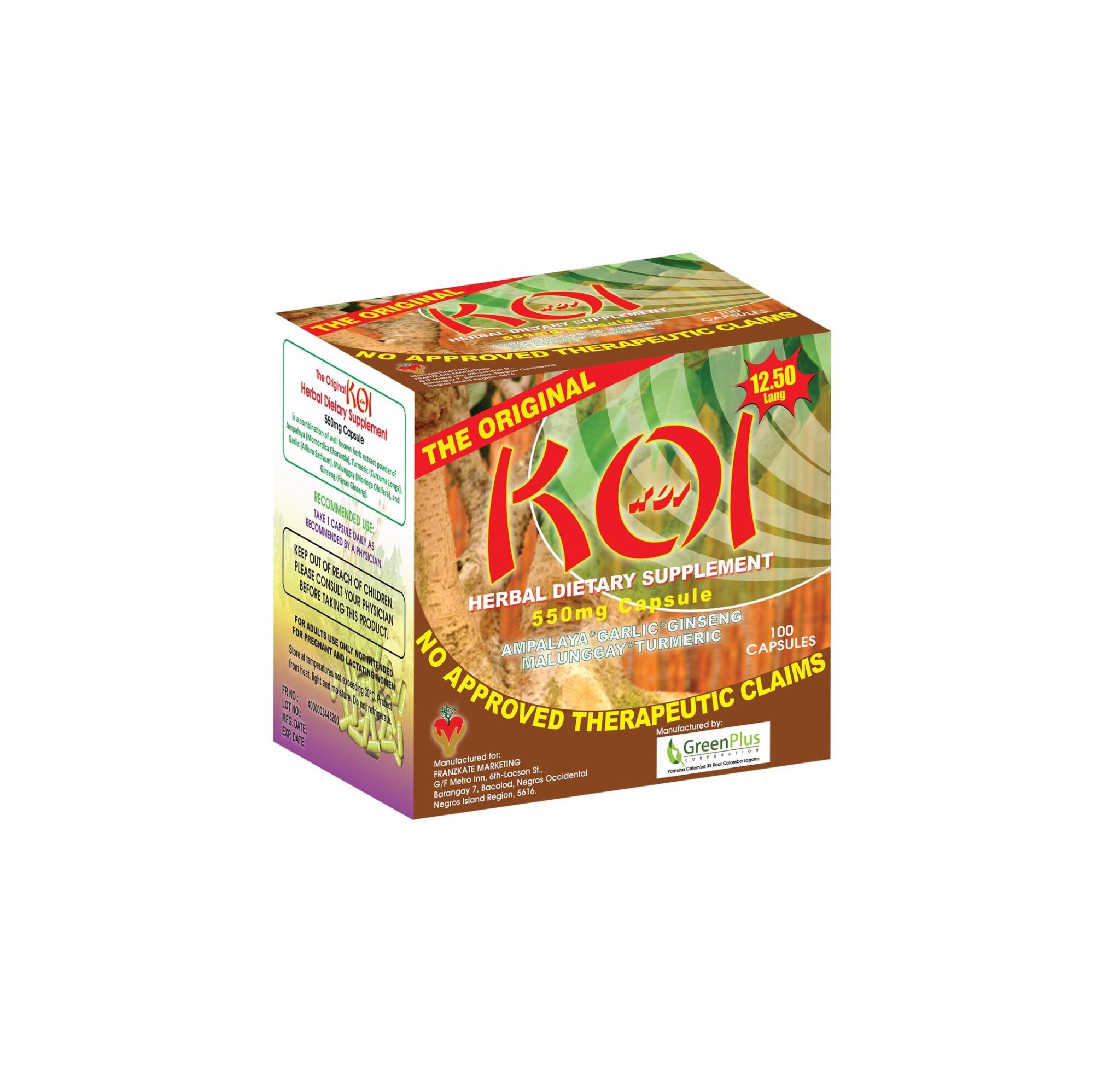 KOI HERBAL CAPSULE - Iloilo Supermart Online- Aton Guid ini!