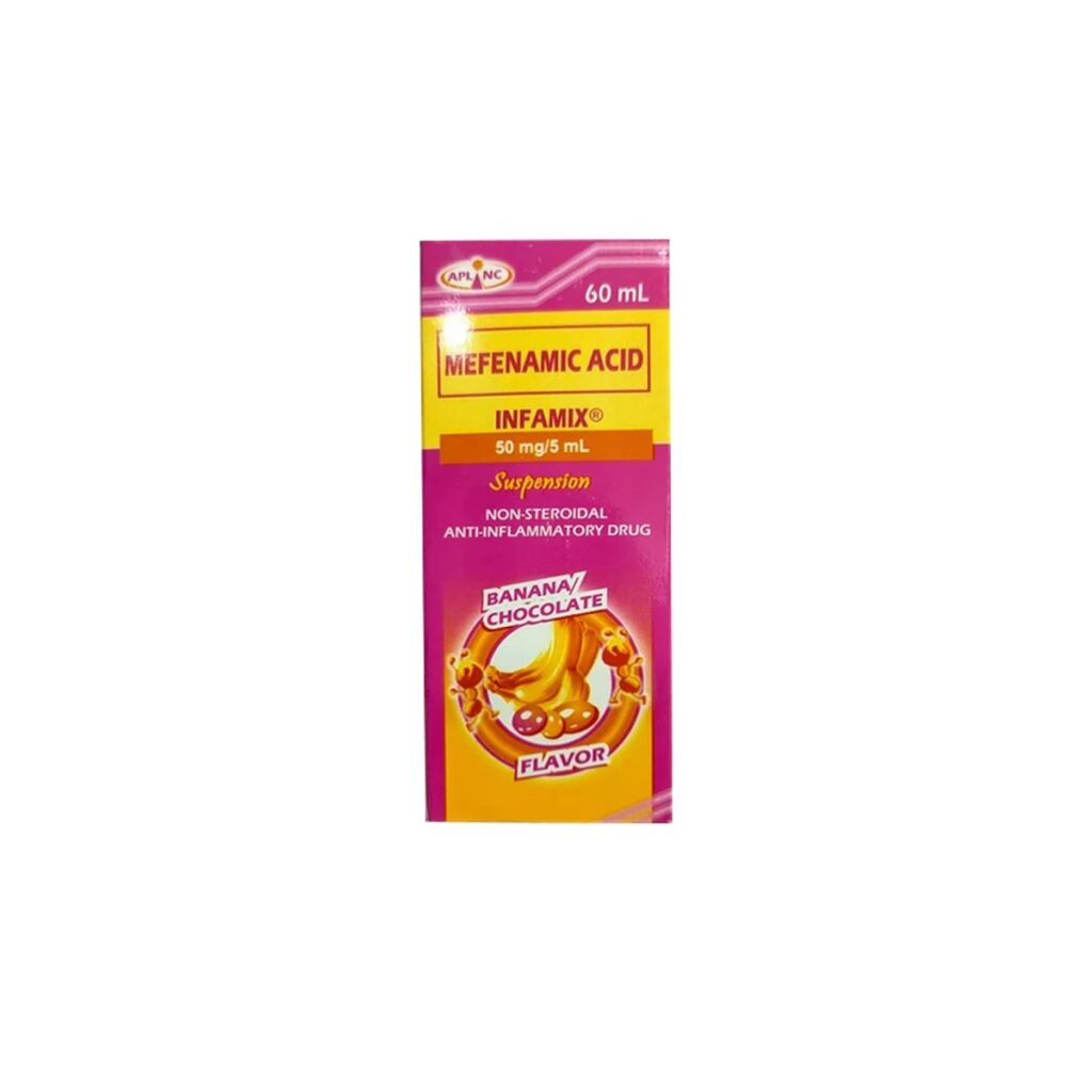 MEFENAMIC ACID 50MG SUSPENSION 60ML - Iloilo Supermart Online- Aton ...