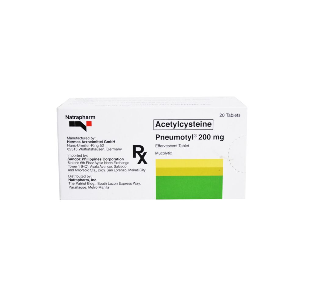 PNEUMOTYL 200MG TABLET - Iloilo Supermart Online- Aton Guid ini!