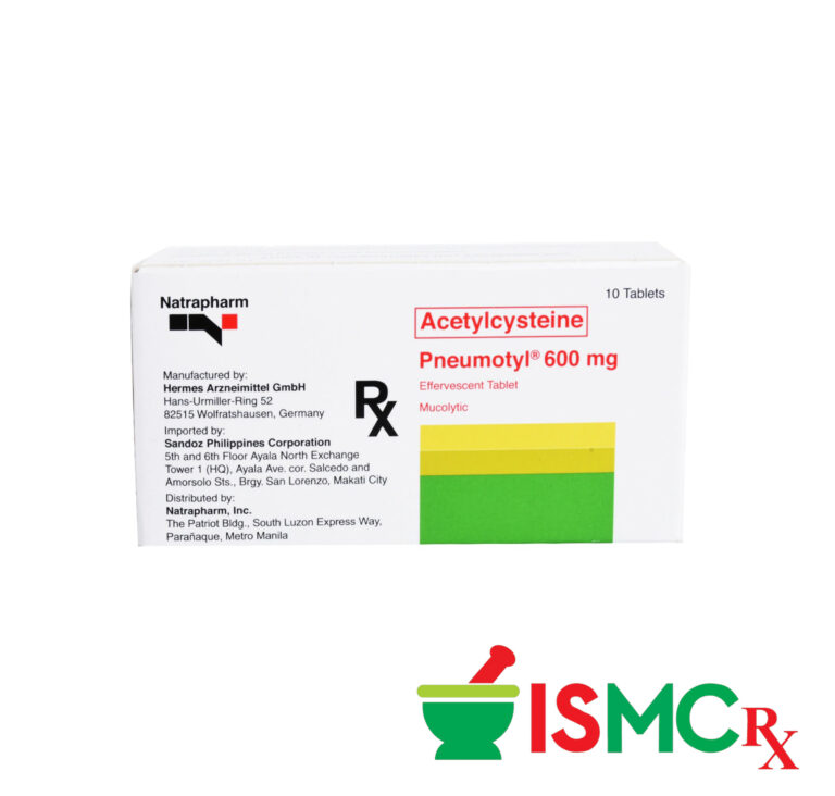PNEUMOTYL 600MG TABLET - Iloilo Supermart Online- Aton Guid ini!
