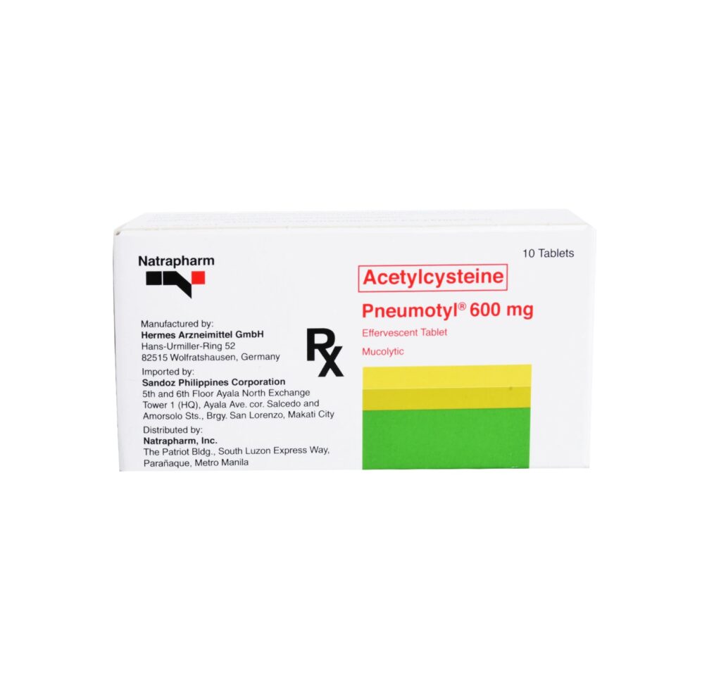 PNEUMOTYL 600MG TABLET - Iloilo Supermart Online- Aton Guid ini!