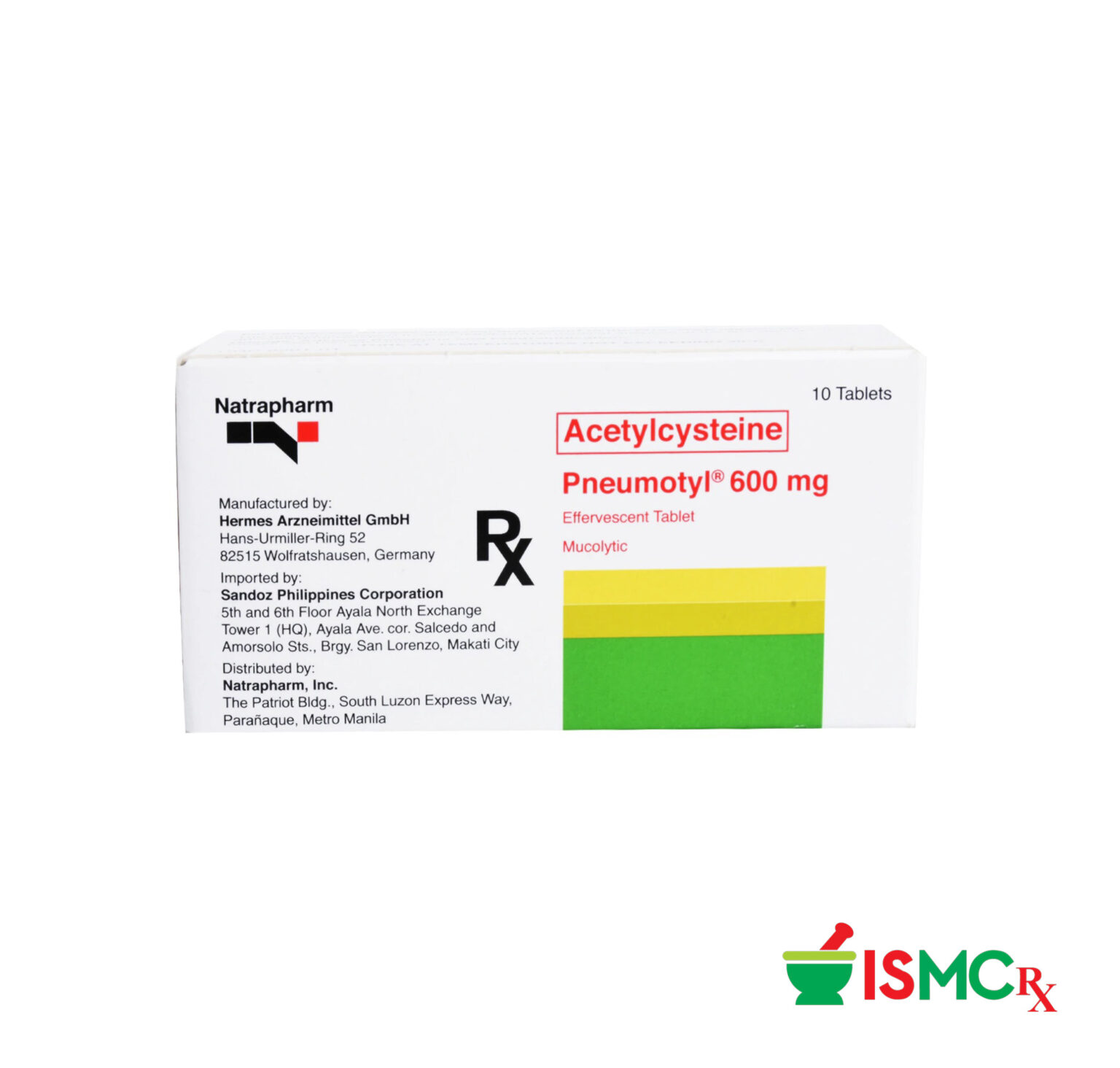 PNEUMOTYL 600MG TABLET - Iloilo Supermart Online- Aton Guid ini!