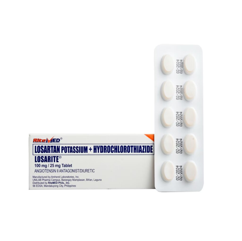 RITEMED LOSARITE 100MG/25MG TABLET - Iloilo Supermart Online- Aton Guid ...