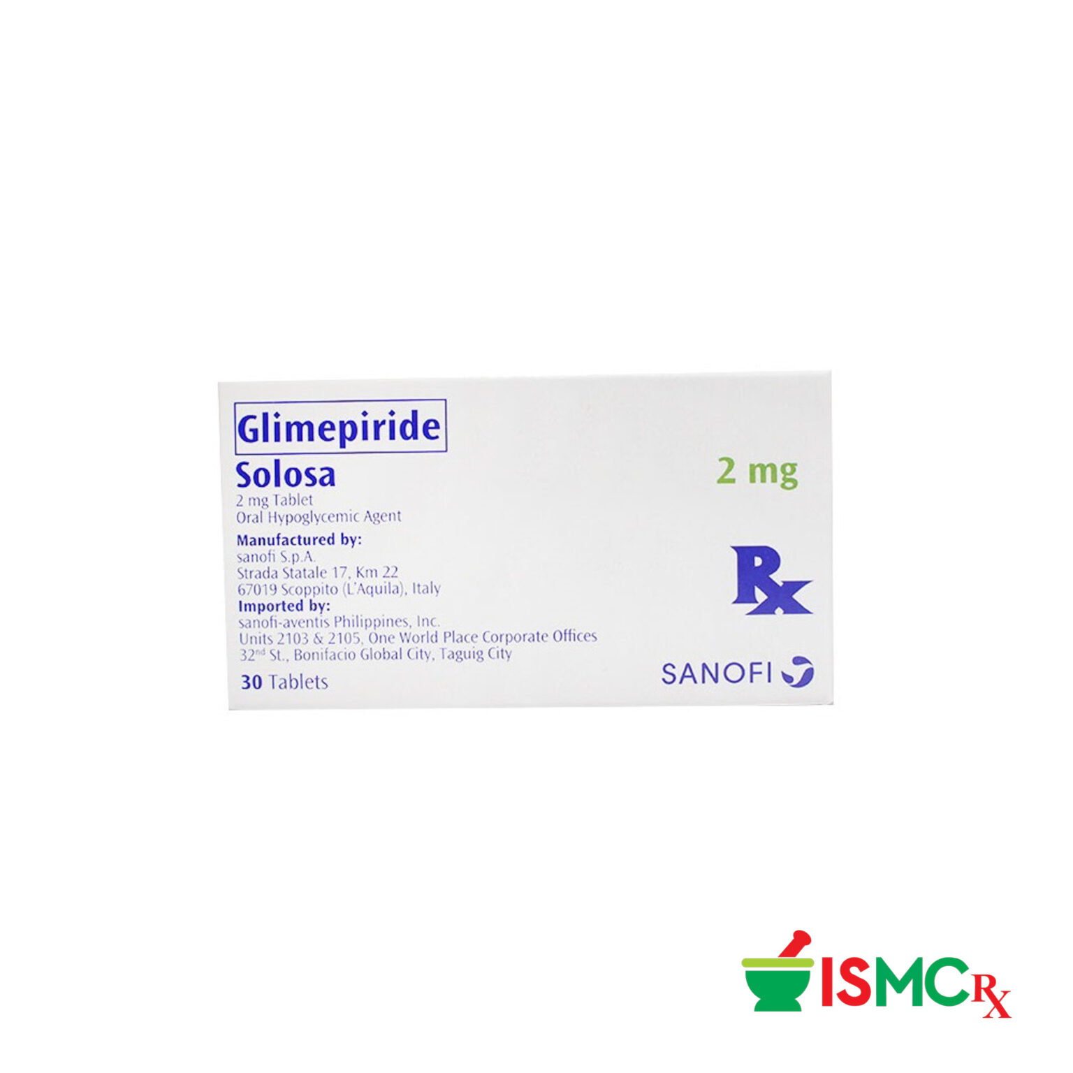 SOLOSA 2MG TABLET - Iloilo Supermart Online- Aton Guid ini!
