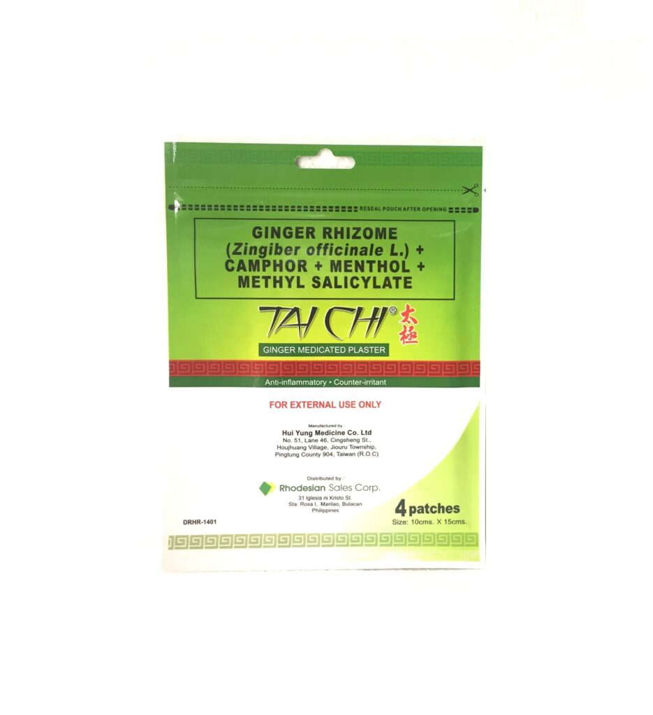 TAI CHI PLASTER 4 PATCHES/PACK - Iloilo Supermart Online- Aton Guid ini!