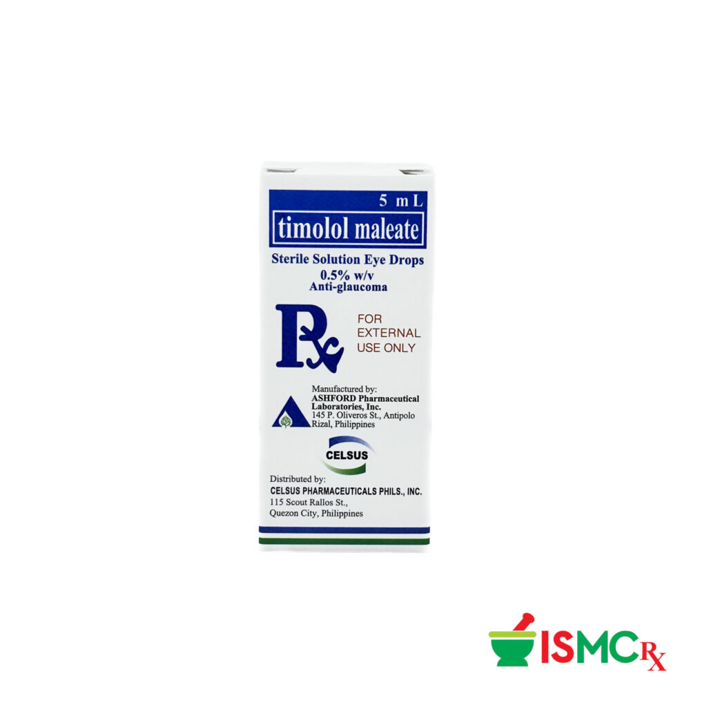 TIMOLOL EYE DROPS 5ML - Iloilo Supermart Online- Aton Guid ini!
