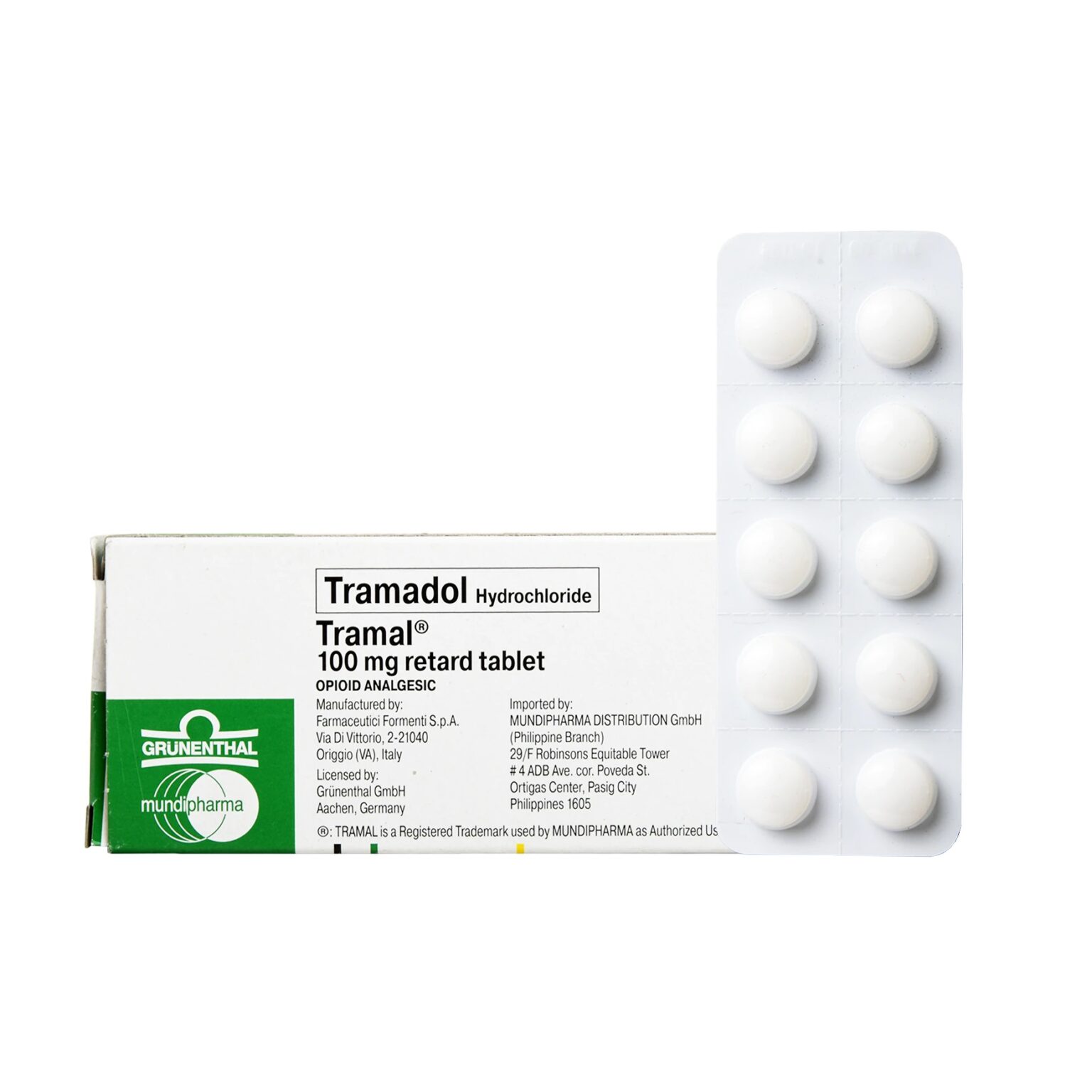 TRAMAL 100MG TABLET - Iloilo Supermart Online- Aton Guid ini!