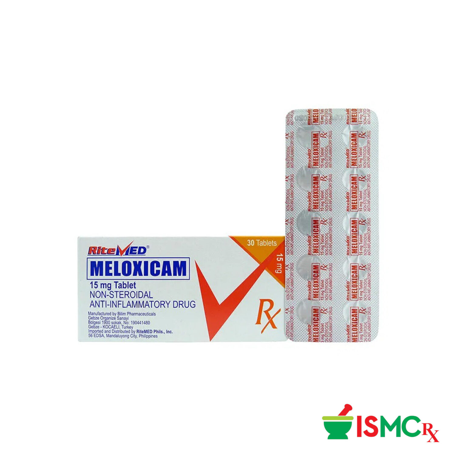 RITEMED MELOXICAM 15MG TABLET - Iloilo Supermart Online- Aton Guid ini!