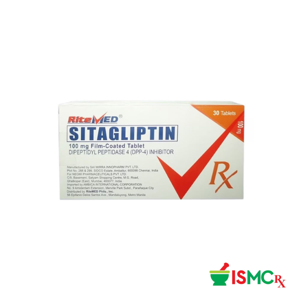 RITEMED SITAGLIPTIN 100MG TABLET - Iloilo Supermart Online- Aton Guid ini!