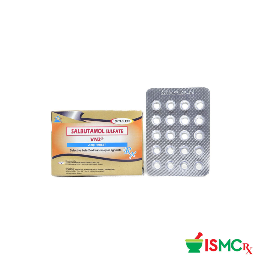 SALBUTAMOL 2MG TABLET - Iloilo Supermart Online- Aton Guid ini!