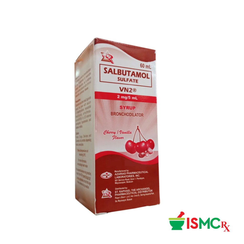 SALBUTAMOL SYRUP 60ML - Iloilo Supermart Online- Aton Guid ini!