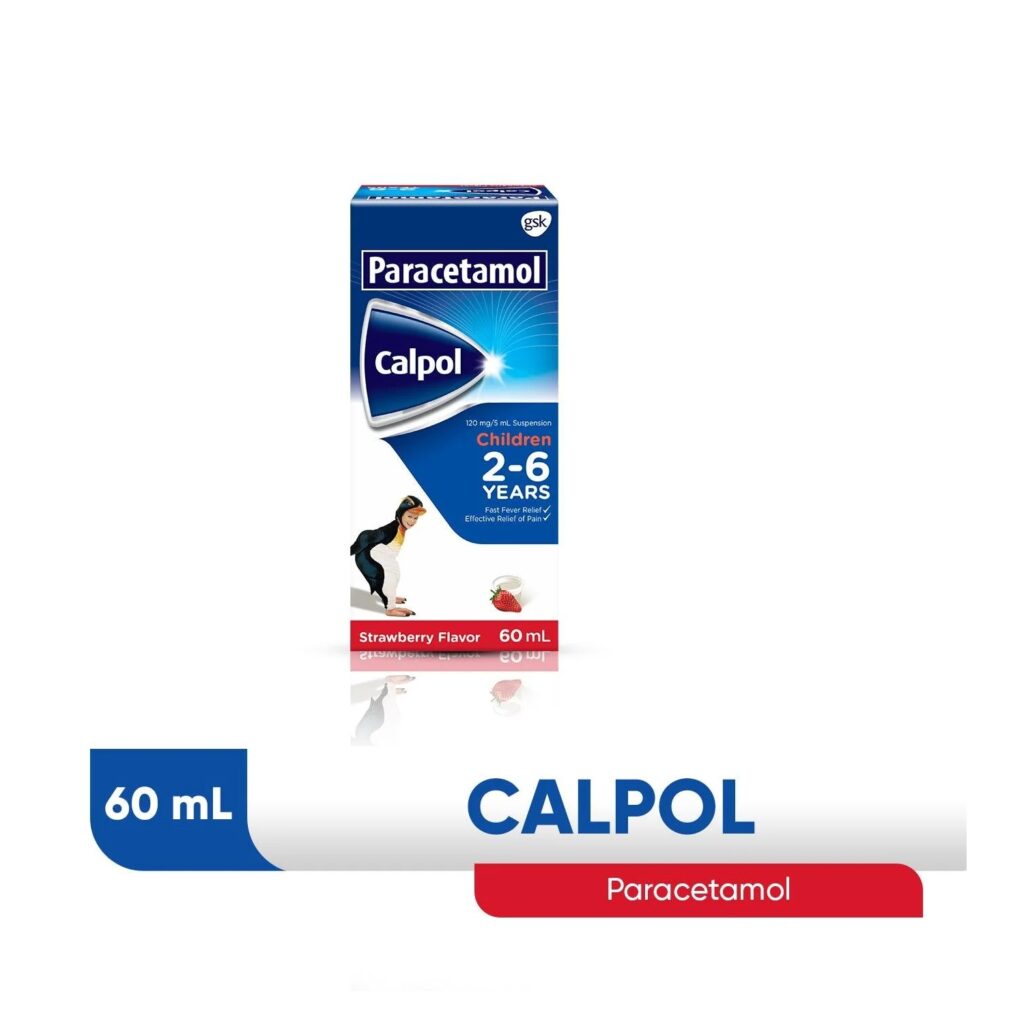 CALPOL 120MG SUSPENSION 60ML - Iloilo Supermart Online- Aton Guid ini!