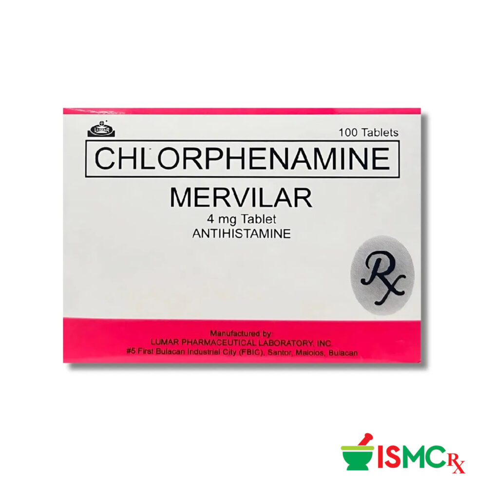CHLORPHENAMINE 4MG TABLET - Iloilo Supermart Online- Aton Guid ini!