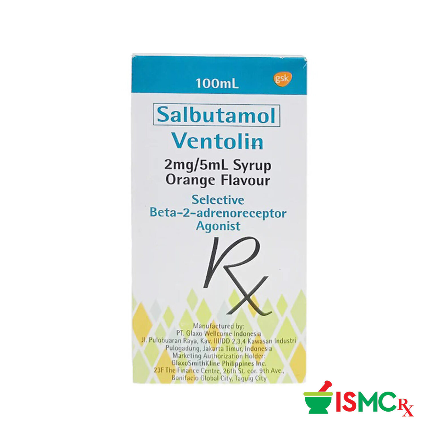 VENTOLIN SYRUP 100ML - Iloilo Supermart Online- Aton Guid ini!